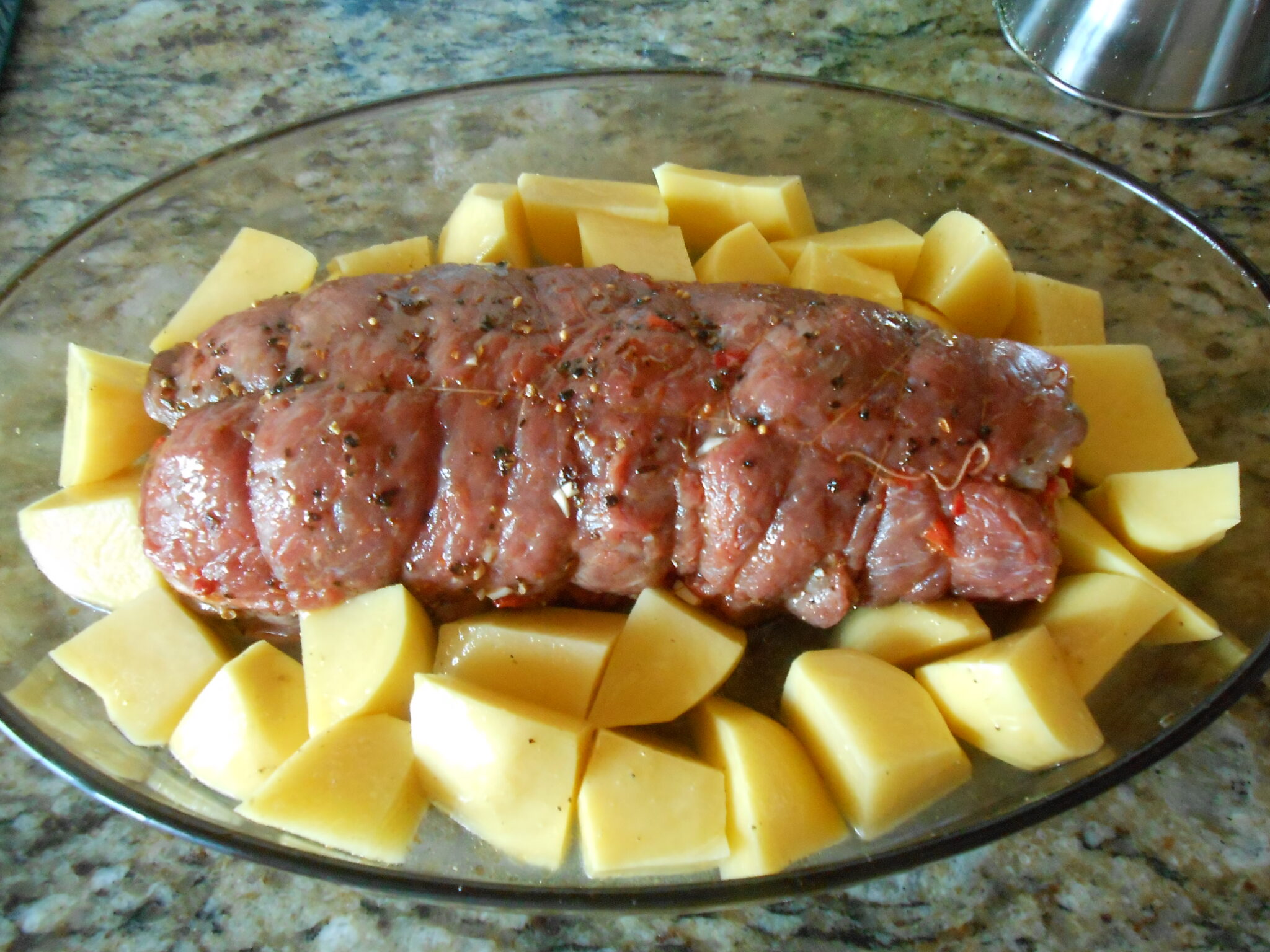 Ternera rellena al horno con salsa española - Mi Querida Cocinera